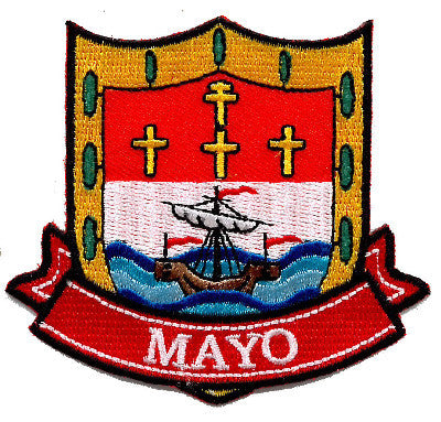 Embroidered Patch County Mayo Ireland – Irishdecalproducts