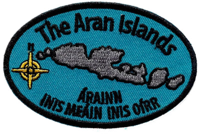 Embroidered Patch Aran Islands – Irishdecalproducts