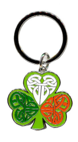 KR27 Celtic Shamrock Keyring – Irishdecalproducts