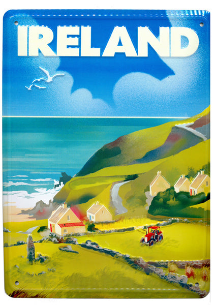 Vintage Wall Signs Of Ireland MWS004 Ireland County. – Irishdecalproducts