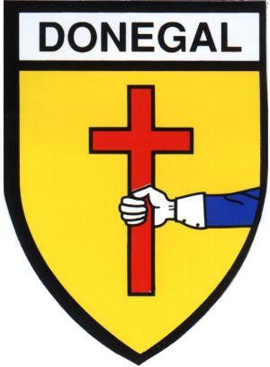 Embroidered Patch County Donegal – Irishdecalproducts
